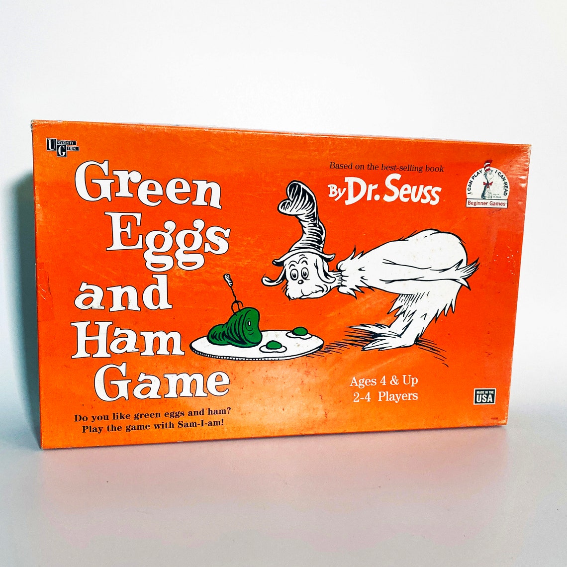 Dr. Seuss Green Eggs and Ham Game Board Game 100% Complete In | Etsy