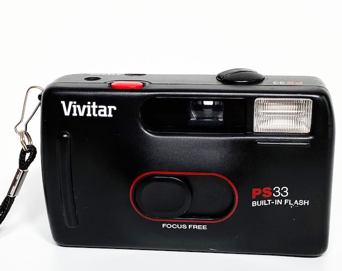 Vintage Vivitar PS33 35mm Point Shoot Film Camera Tested Works - Etsy