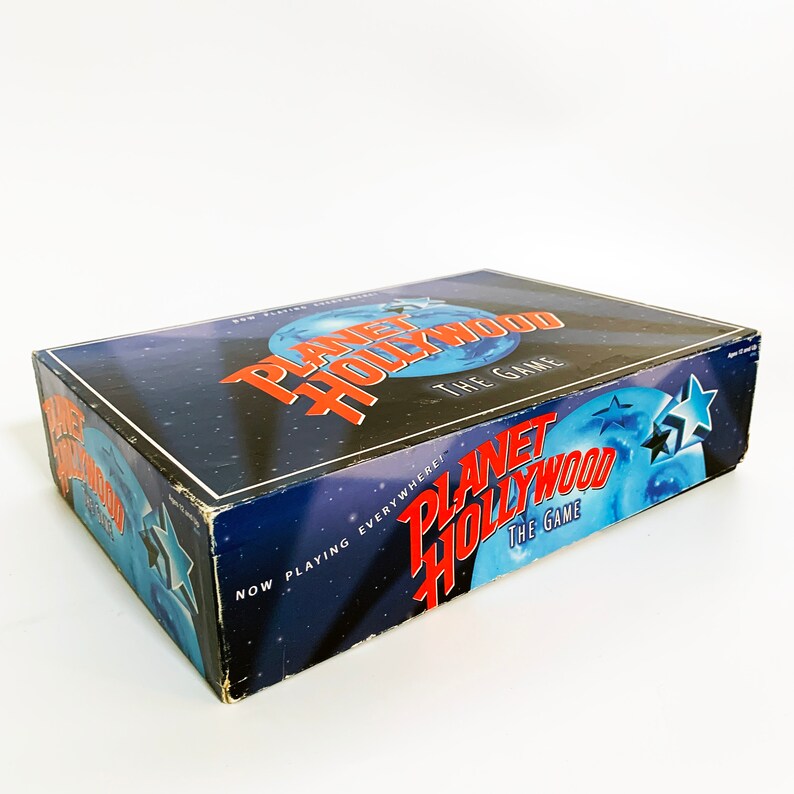 Vintage Planet Hollywood Board Game Excellent 100% Compete - Etsy
