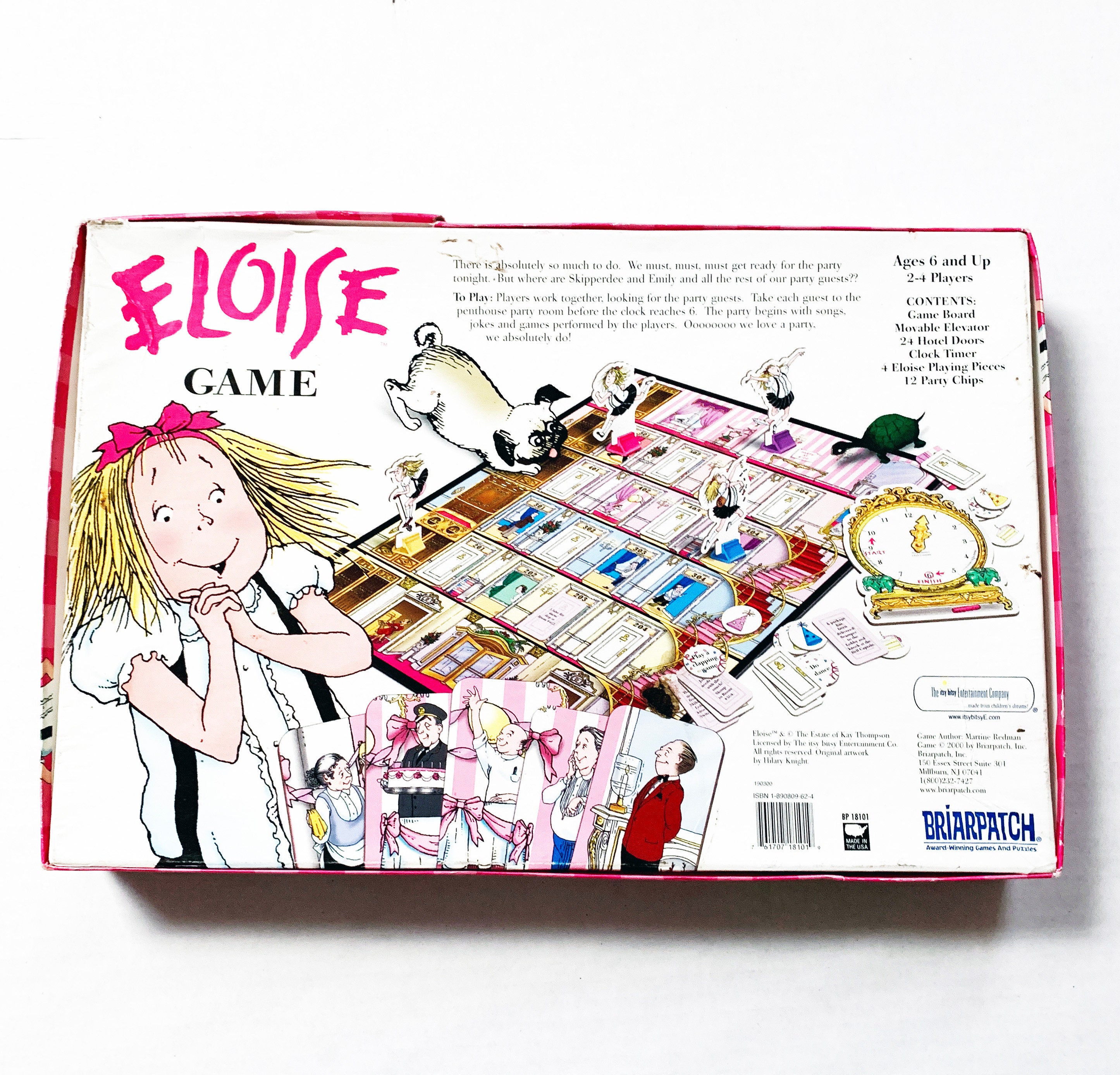 Vintage Eloise Board Game 100% Complete by Briarpatch Games Kay ...