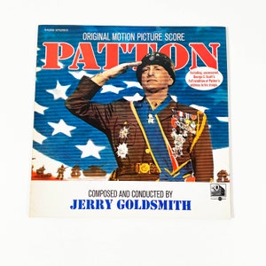 Vintage Jerry Goldsmith Patton Original Motion Picture Score Record ...