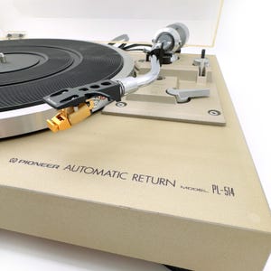 Vintage Pioneer PL-514 Turntable With Automatic Return Belt-driven ...