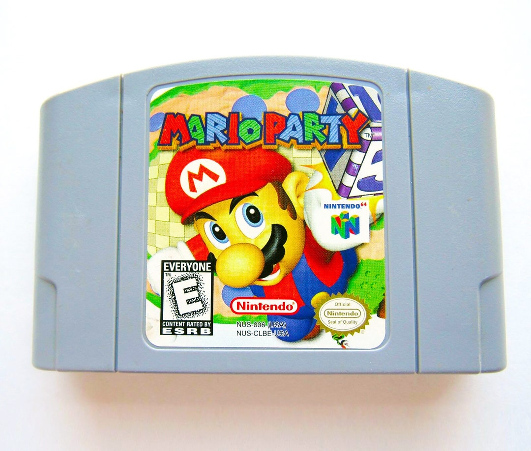 Vintage Mario Party 1 Nintendo 64 Tested Works Very Clean N64 Video ...