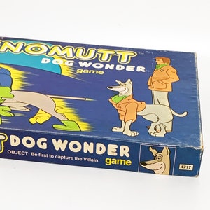 Vintage Dynomutt Dog Wonder Board Game Milton Bradley 100% Complete ...