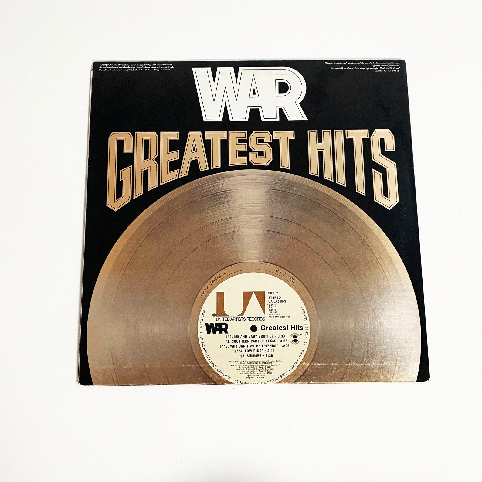 Vintage War Greatest Hits Vinyl Record LP Album 12 1976 - Etsy