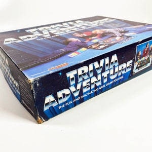 Vintage Trivia Adventure Board Game 1983 Toy 100% Complete 80s Toy ...