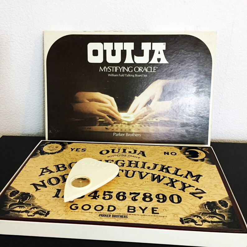 Vintage 1972 Ouija Board William Fuld Salem Mass Parker Brothers No 600 ...
