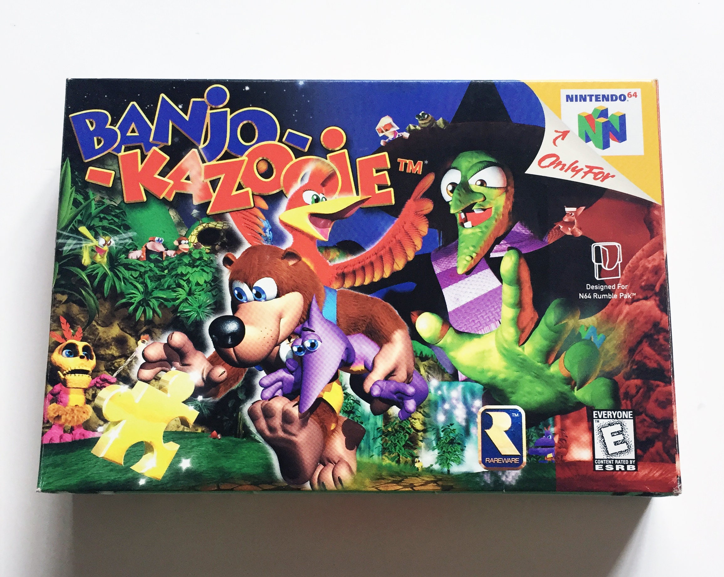 Banjo Kazooie N64 Box