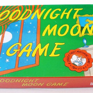 Vintage Goodnight Moon Board Game 100% Complete by Briarpatch 90s 1990s ...