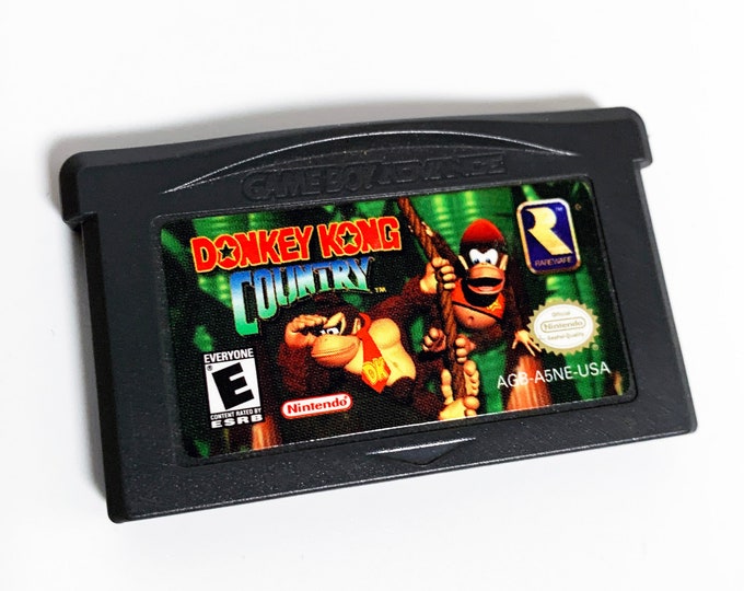Nintendo Donkey Kong Country Gameboy Advance GBA Video Game - Etsy