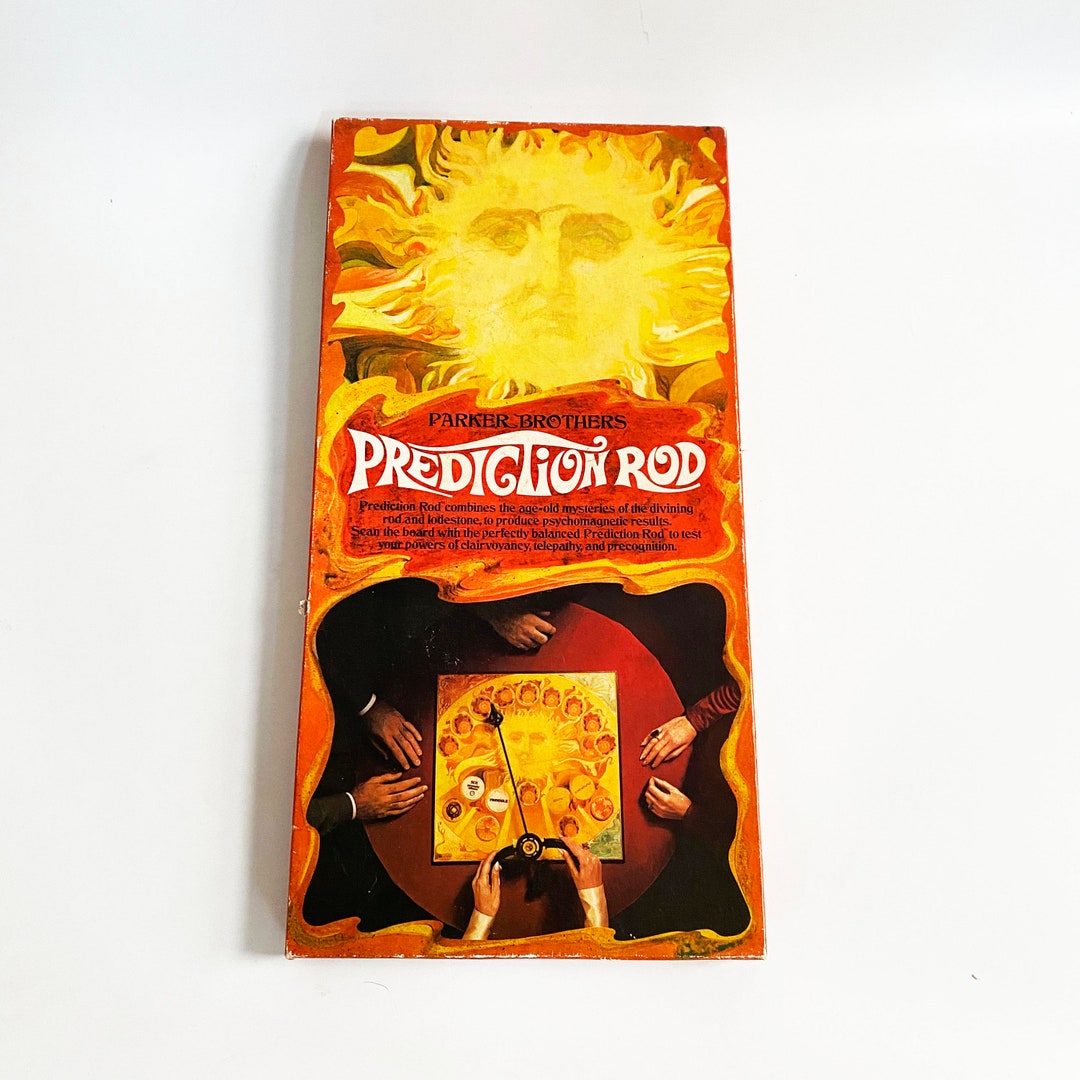 Vintage 1970 Prediction Rod Board Game Complete Toy 1970s 70s Games ...