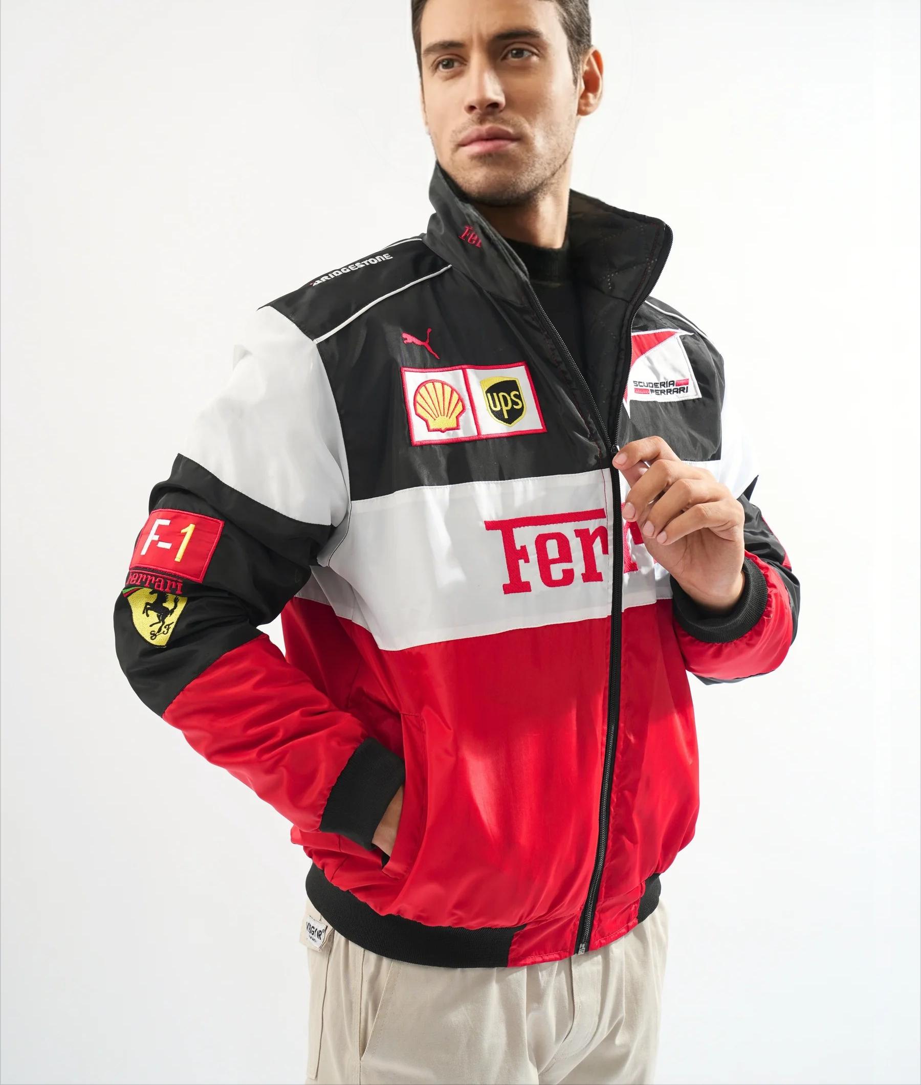 F1 Racing Jacket Unisex – Oversized Motorsport Jacket for Men & Women ...