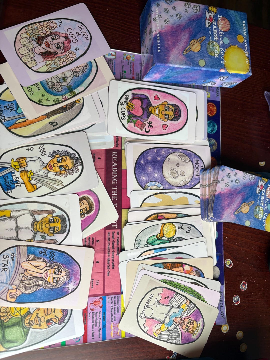 Standard Reading-intuitive Kev Tarot Deck (5-6 Cards) - Etsy
