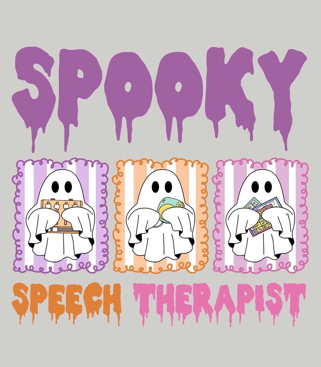 Speech Therapy Halloween Png, SLP Speech Therapist Halloween, Speech ...