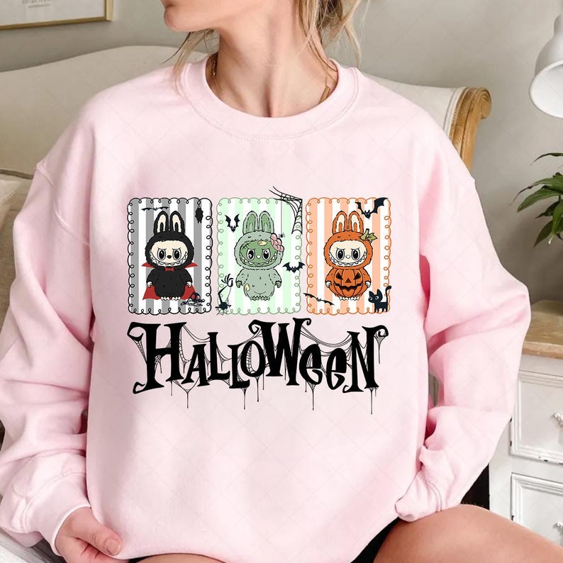 Horror Labubu PNG , Halloween PNG, Killers Chibi Style, Cute Spooky ...