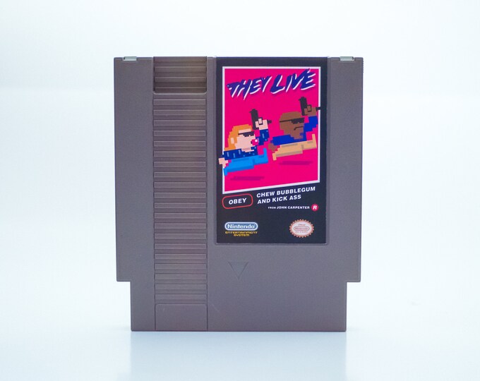 They Live - 8-bit Custom NES Game - Etsy