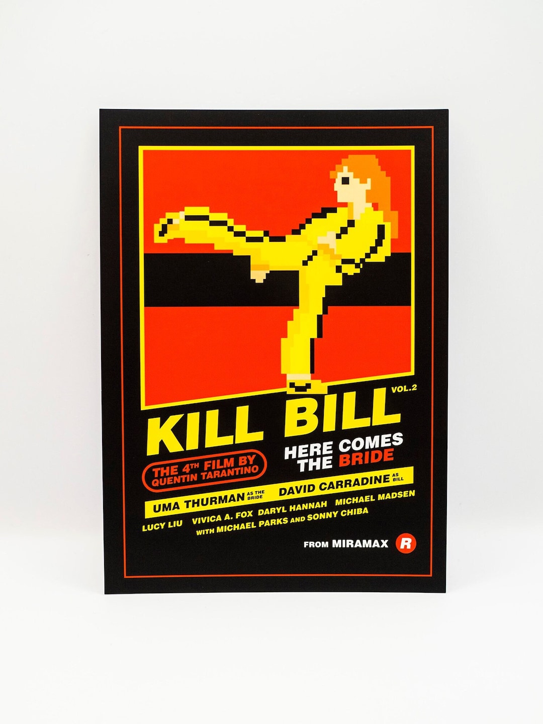 8-bit NES Style Kill Bill Vol 2 5x7 Print - Etsy