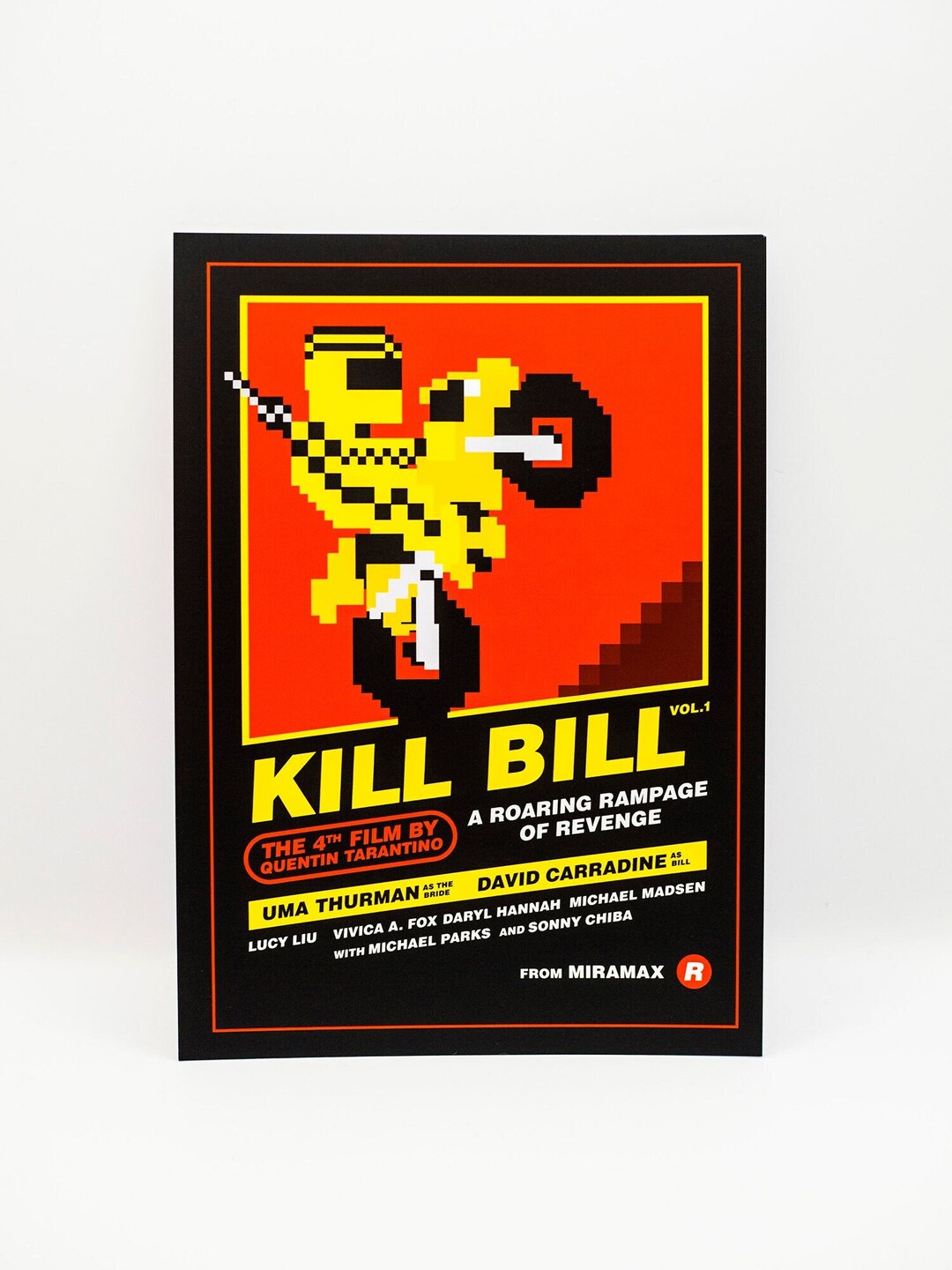 8-bit NES Style - Kill Bill Vol 1 - 5x7 Print - Etsy