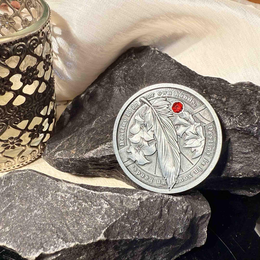 Love and Deep Space Stylus, Crow Decision Coin, Feather Decision Coin ...