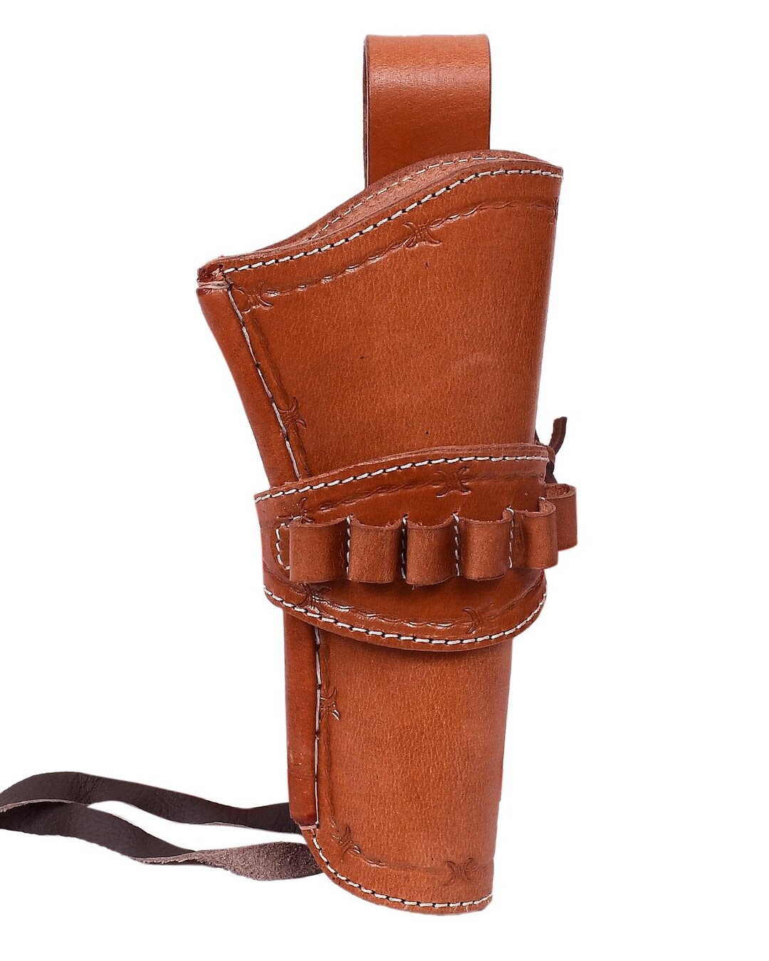 Cowboy Western Fast Draw Full Grain Leather Holster Fits Colt SAA 1873 ...