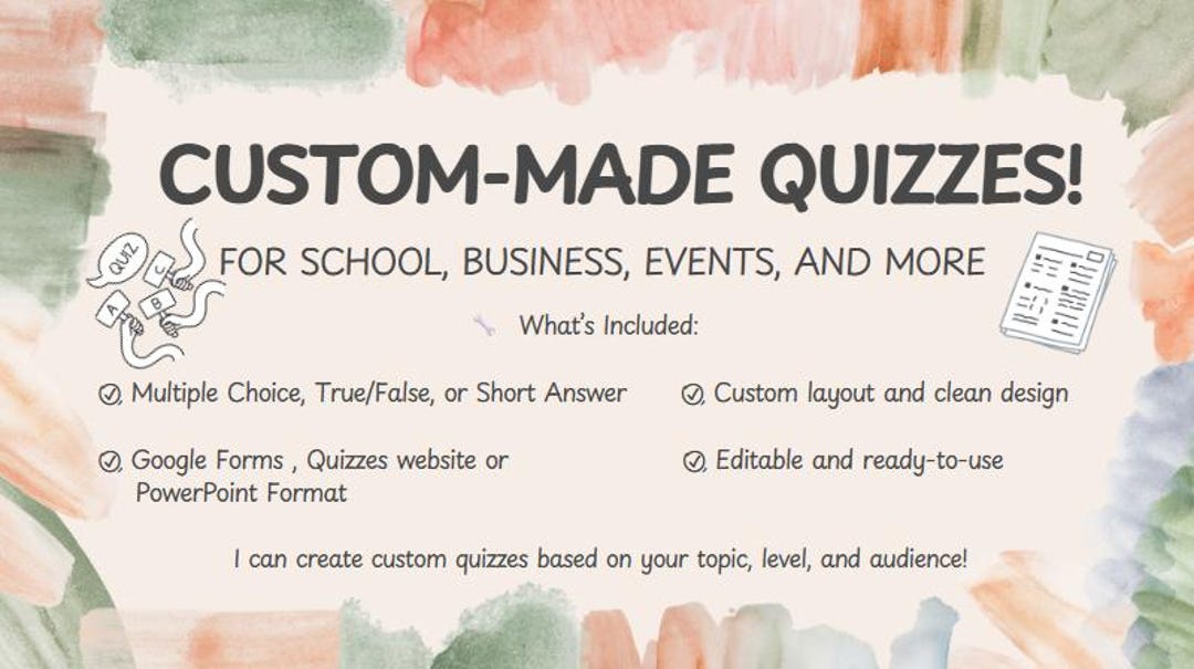 Custom Trivia & Quiz Maker | Google Forms , Powerpoint and Quizez ...
