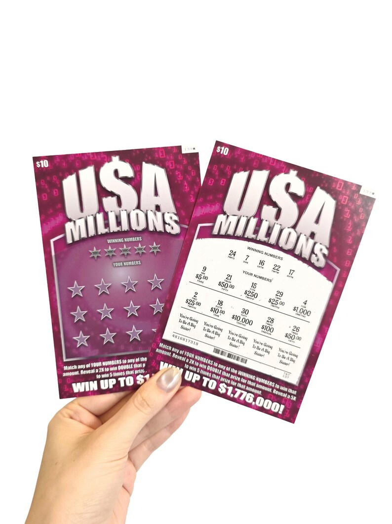 Big Sister! Pregnancy Reveal Scratch off Cards - Baby Announcement, 2 ...