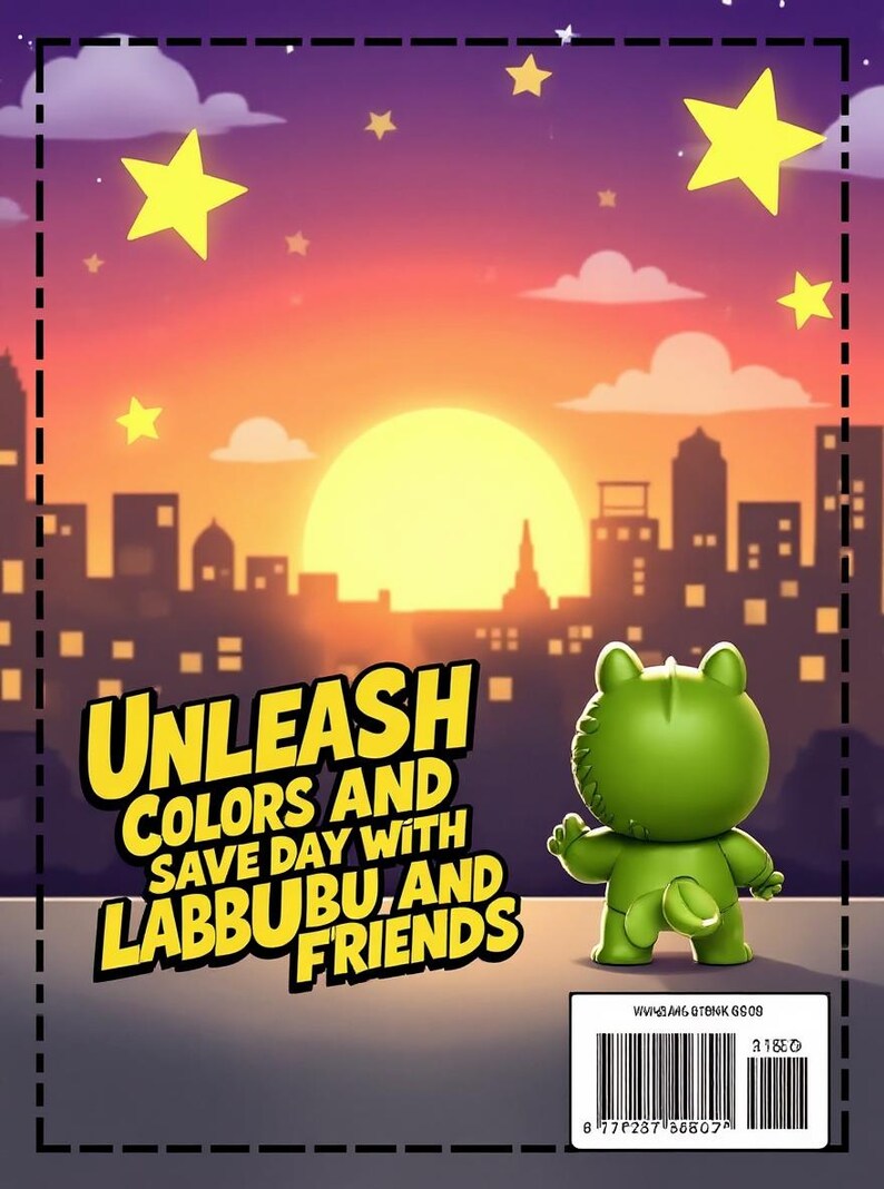 Labubu's World Coloring Book:avengers Edition 8 Pdf Coloring Pages - Etsy