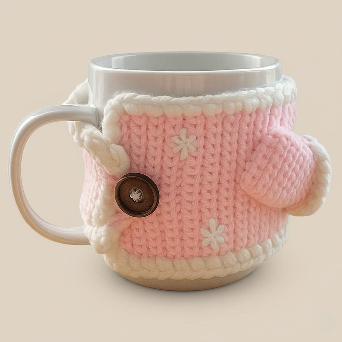 Crochet Mug Cozy Jumper Pattern | English Only | Digital Download - Etsy