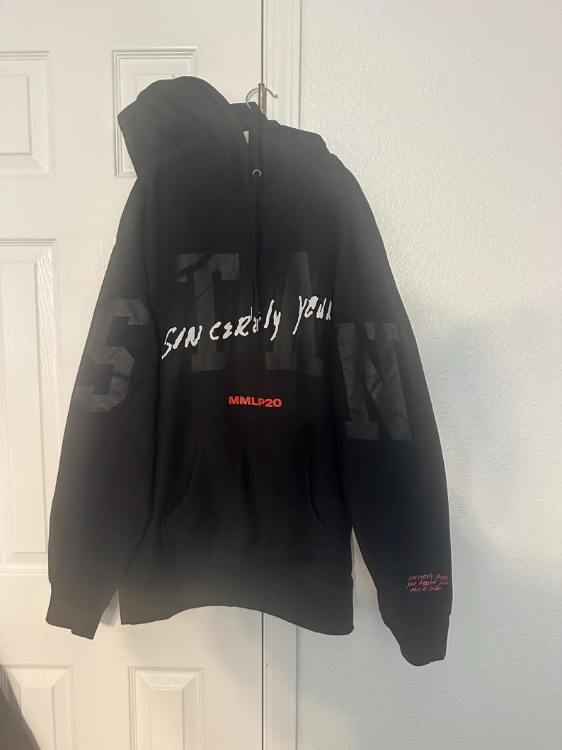Brand New EMINEM MMLP20 “stan” Reverse Weave Hoodie Size Xl, RARE ...