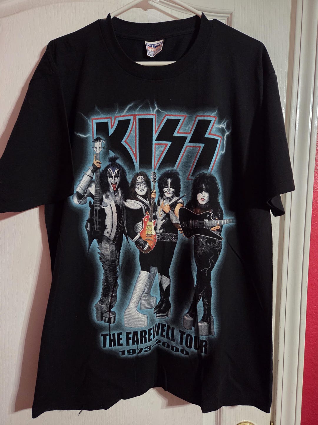 Kiss the Farewell Tour | Kiss World Tour 1973 2000 SZ L - Etsy