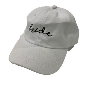 Bride & Groom 2 Caps Baseball Cap Embroidered Bridal Party Hat Set - Etsy