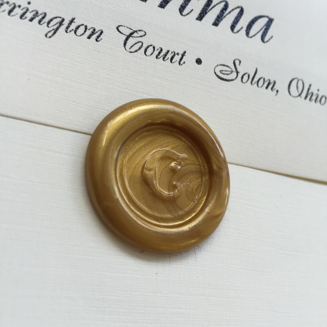 Wax Seals for Wedding Invitations and Envelopes Pre-made Peal | Etsy