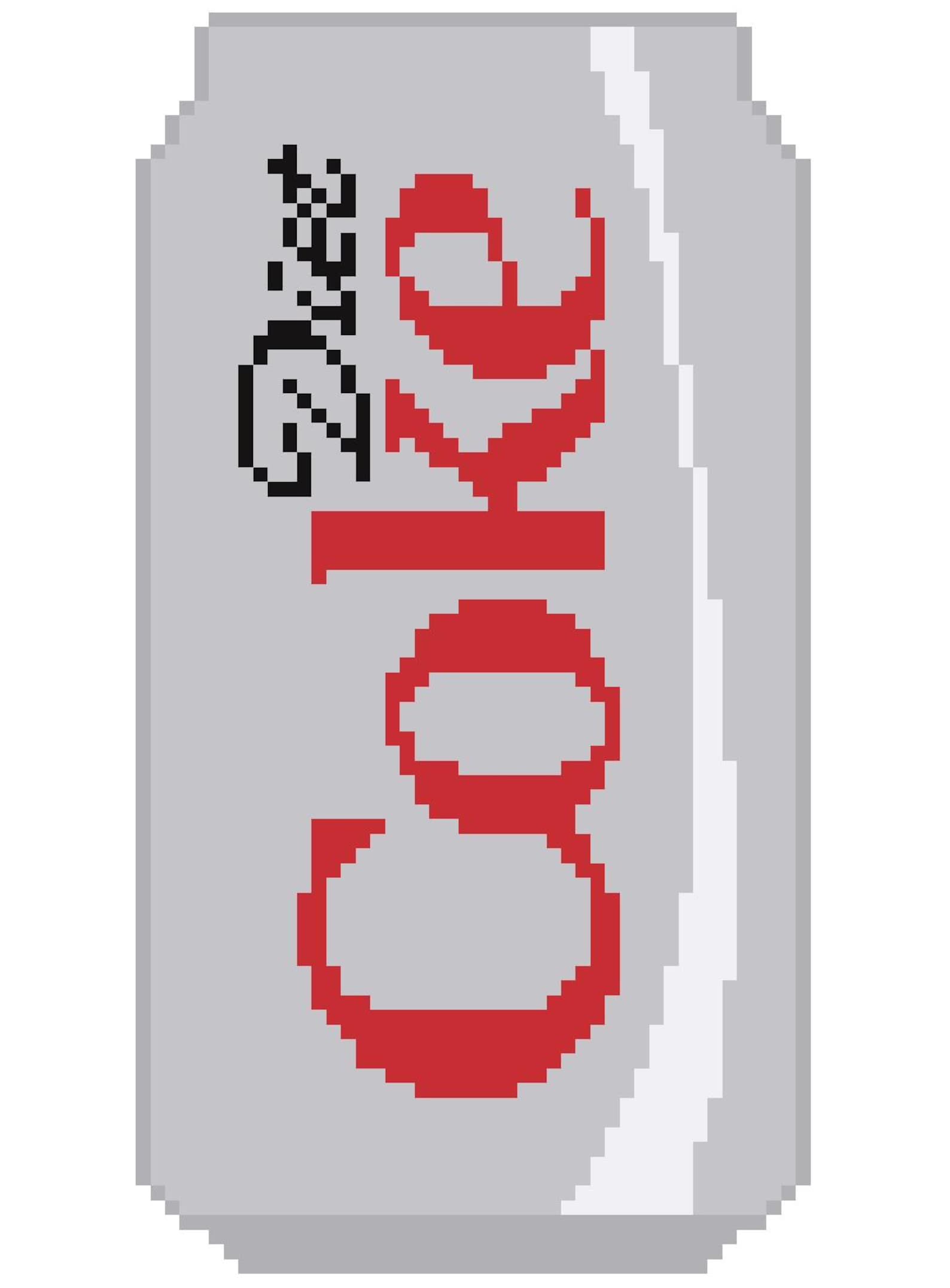 Diet Coke Needlepoint Chart (digital) - Etsy