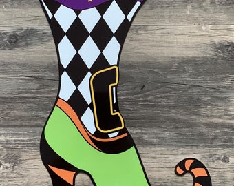 Halloween Witch Boot | Etsy