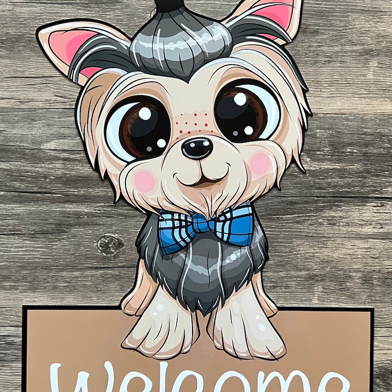 Yorkie Signs - Etsy