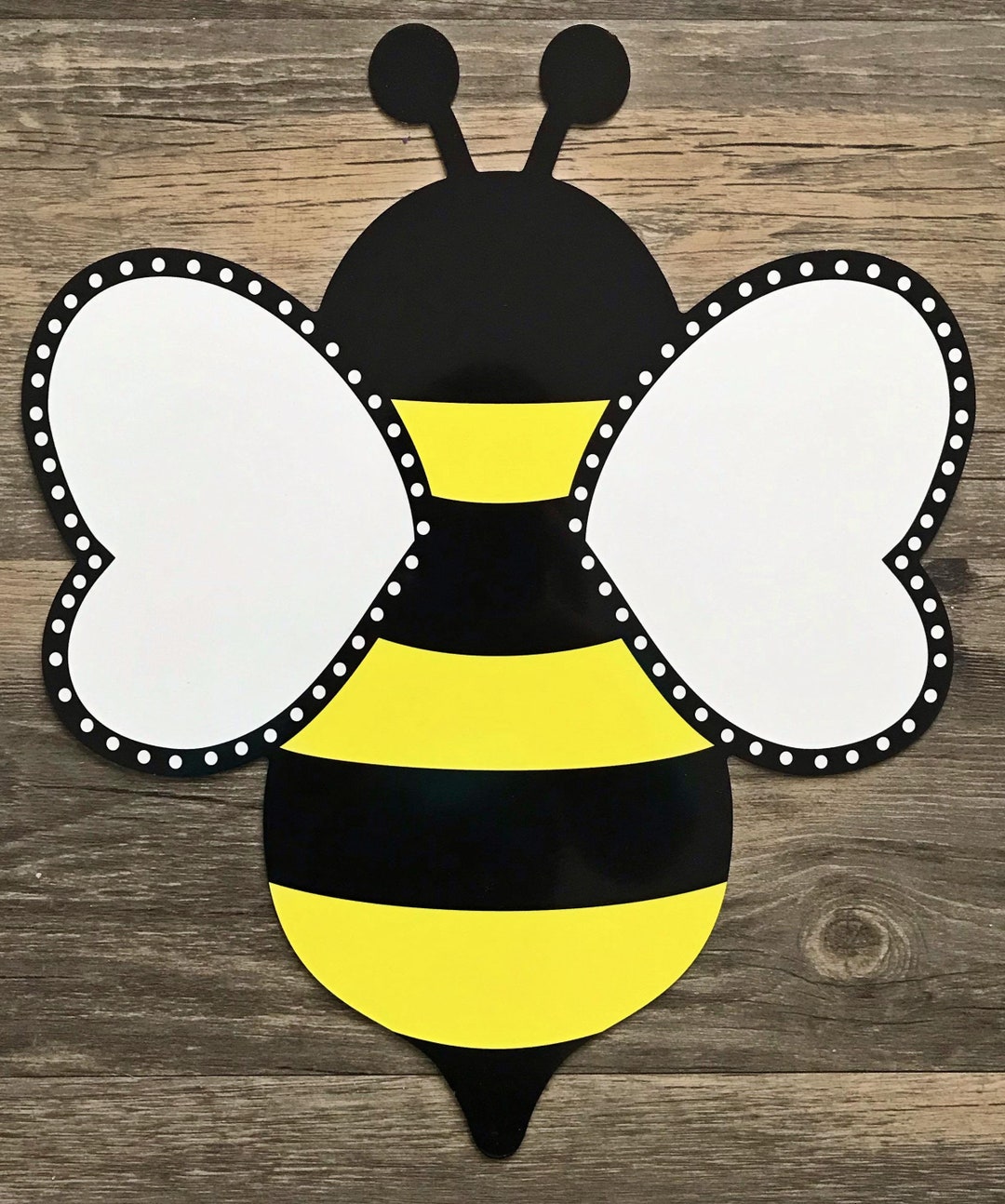 12.5x10.5 Bumblebee Wreath Sign - #254 - Metal Sign - Wreath Sign ...