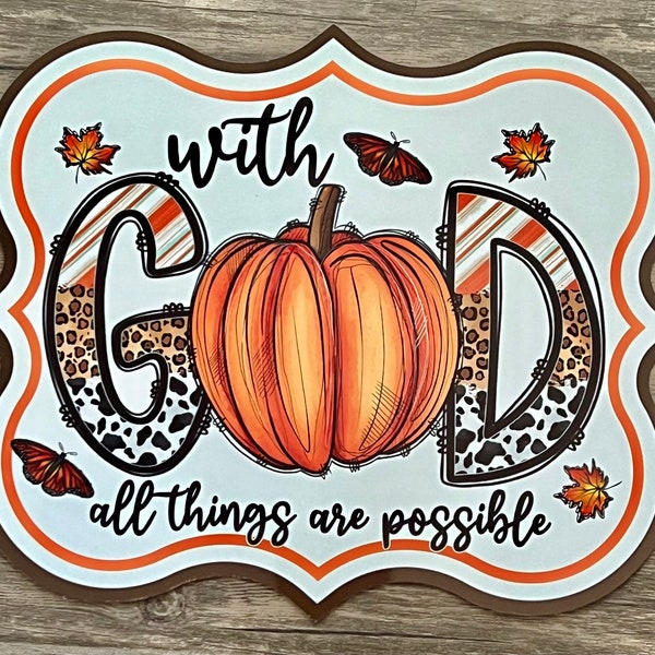 Christian Fall Signs - Etsy