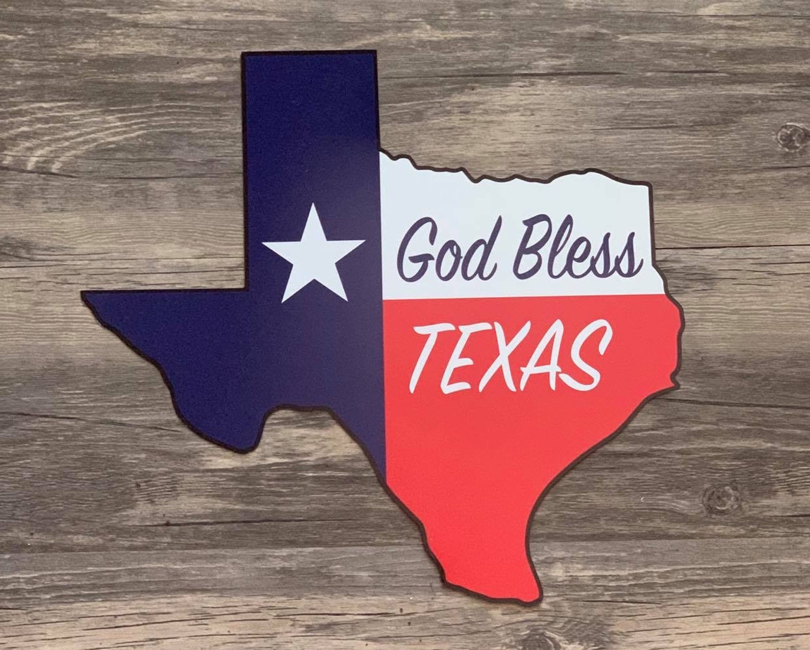 12x11 God Bless Texas Wreath Sign 349 Wreath Sign Metal - Etsy