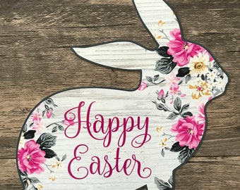 Metal Easter Sign | Etsy