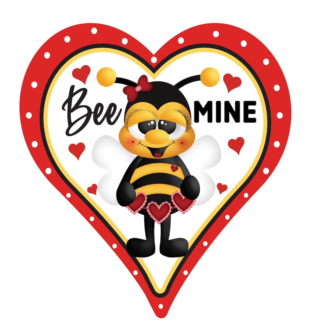 Valentines Bee Mine Wreath Sign 1091 Wreath Attachment, Wreath Supplies ...