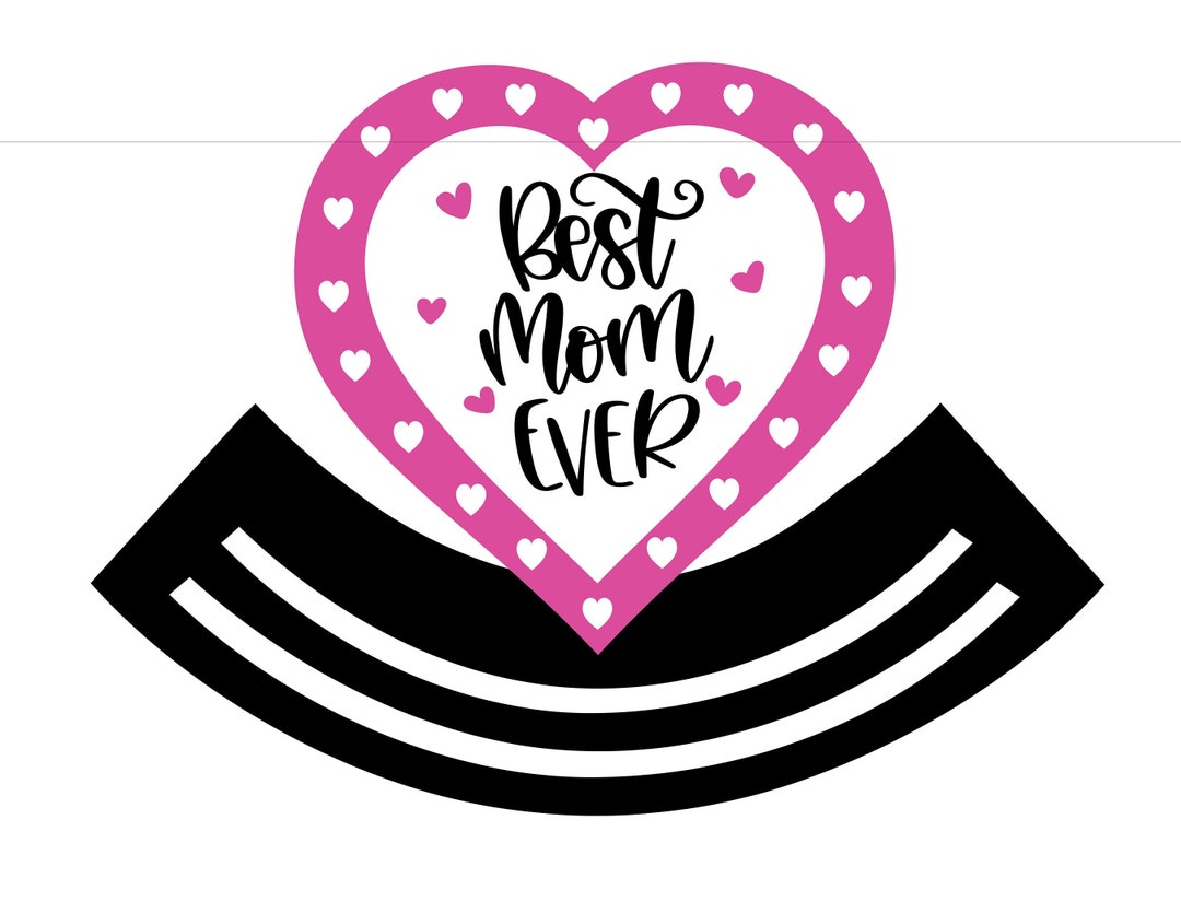 19x15" Best Mom Ever Heart Metal/wood Sign With Sails #764 Door Hanger ...