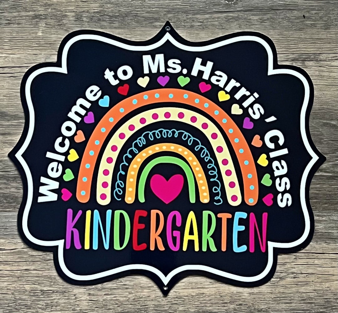 School Kindergarten Wreath Sign #952 Wreath Attachment, Wreath Supplies ...
