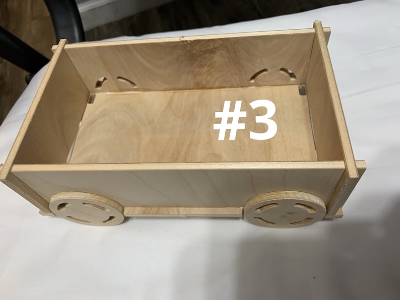 Sweets Cart, Unpainted, Unassembled, Candy Cart, Size 1: 17x12x7", Size ...