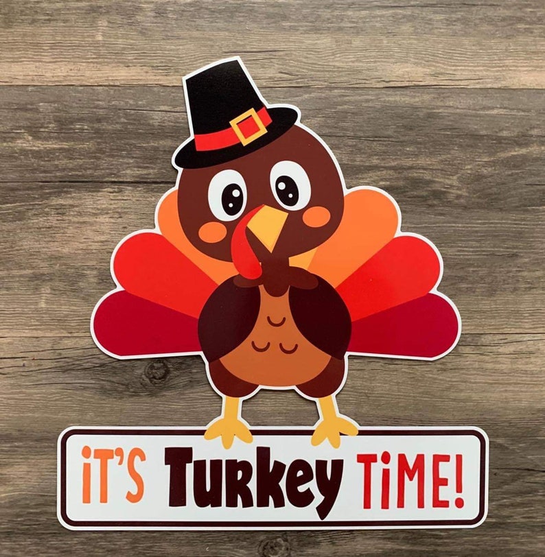 11.5x10.5 Its Turkey Time Sign 105 Wreath Sign Metal - Etsy