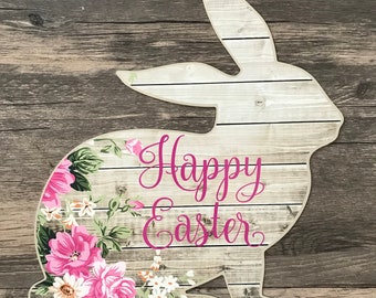 Metal Easter Sign | Etsy