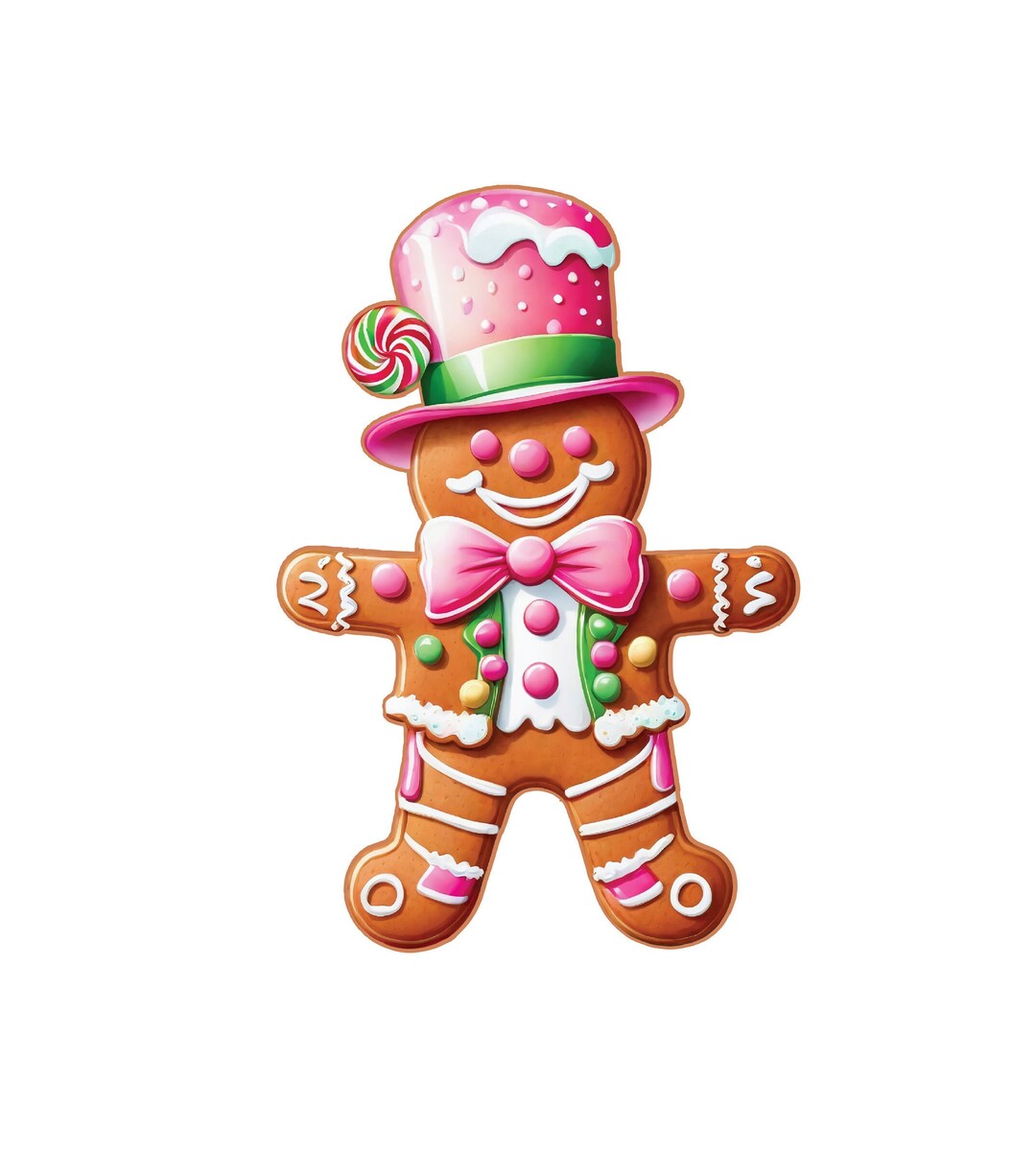 14x8.8" Christmas Gingerbread Candy Boy Wreath Sign #1355 Wreath ...