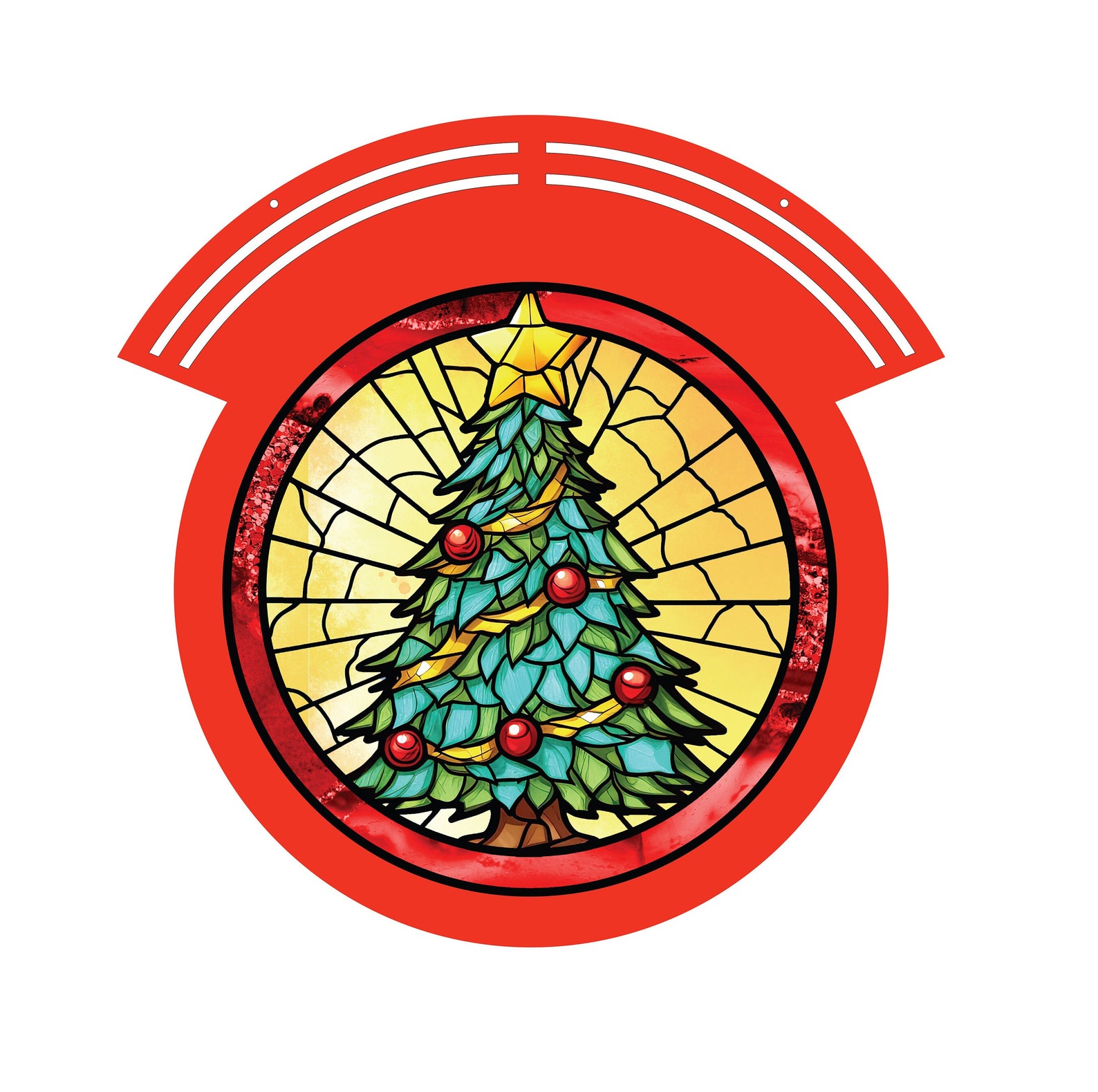 17"(wood Backing) 12.5"(top Metal) Christmas Tree Sign #1231 Door ...