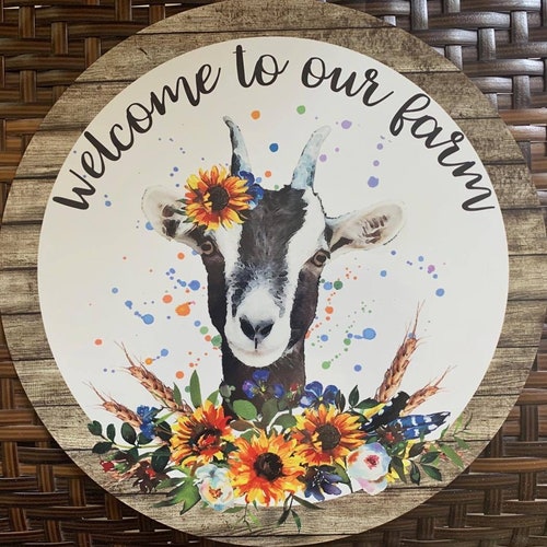Boer Goat Farm Sign - Etsy