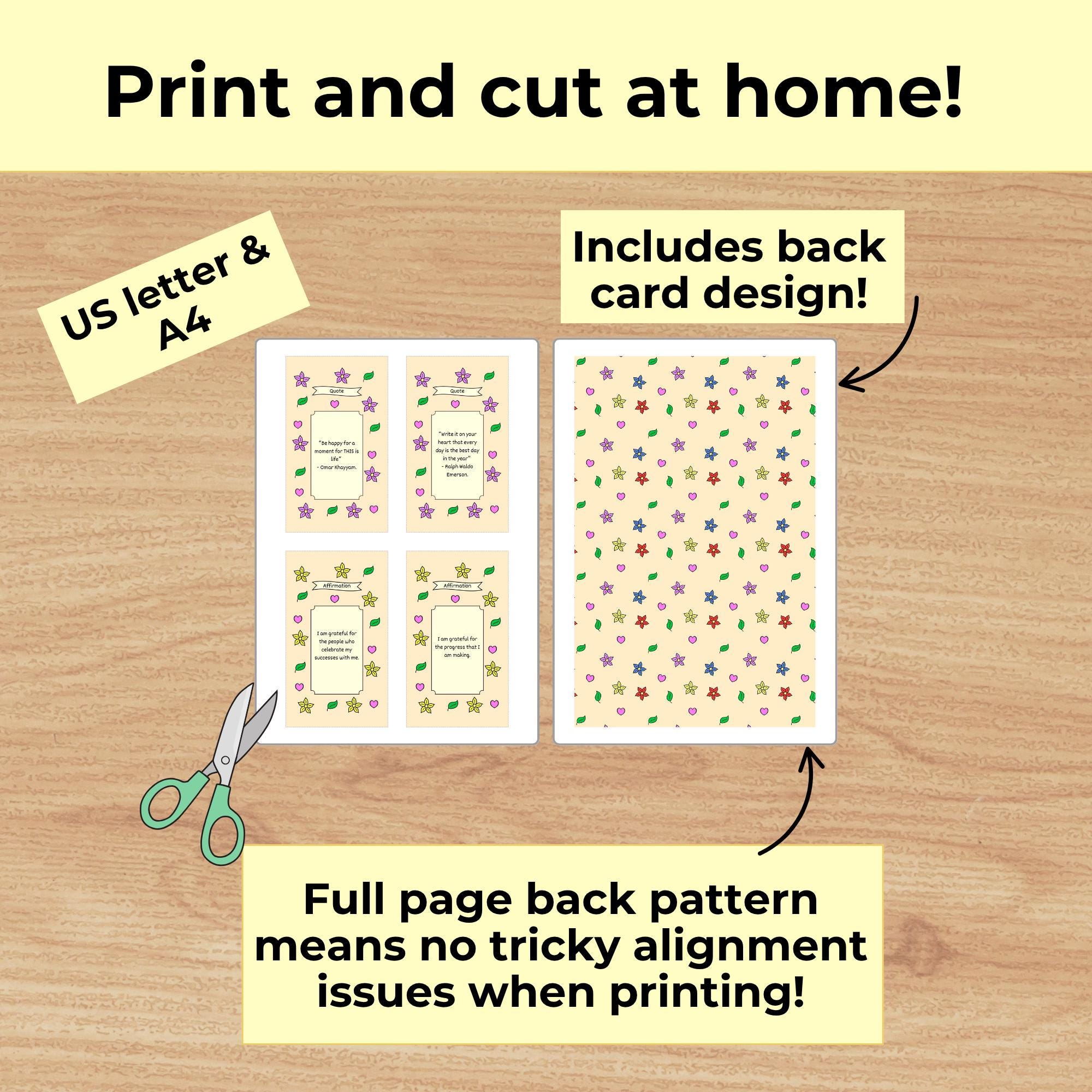 Printable Gratitude Reflection Cards: Mindful Journal Prompts for ...