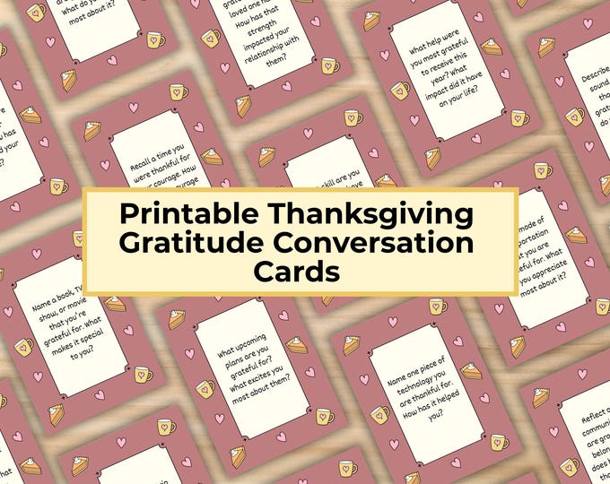 Gratitude Prompts Questions for Kids Autumn Thanksgiving Kid Activity ...